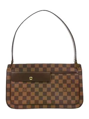 LOUIS VUITTON 2003 Aubagne Shoulder Bag - Brown