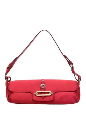JIMMY CHOO Logo-plaque Shoulder Bag - Red