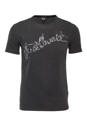 Just Cavalli 2018 Sketch-print T-shirt - Black