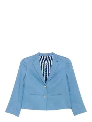 Gucci 2000s Single-breasted Blazer - Blue