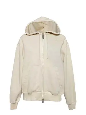 Burberry 2024 Jersey Zipped Hoodie - Neutrals