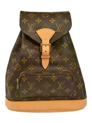 LOUIS VUITTON 2002 Montsouris Mm Backpack - Brown