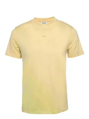 Sandro 2024 Logo-embroidered T-shirt - Yellow