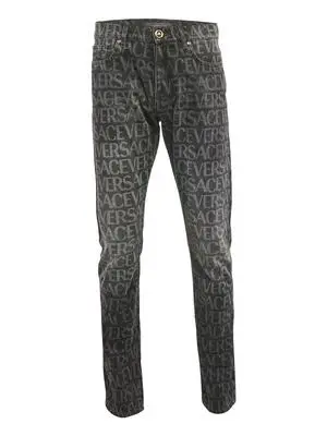 Versace Straight-leg Jeans - Grey