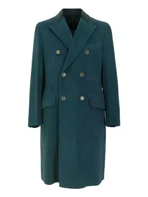 ROMEO GIGLI 1990s Double-breasted Coat - Green
