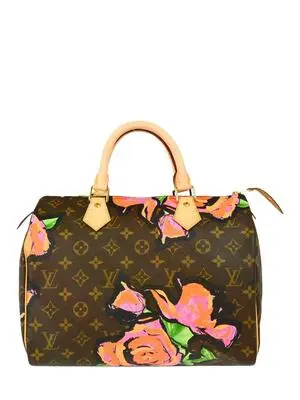 LOUIS VUITTON X Stephen Sprouse 2008 Speedy 30 Handbag - Brown