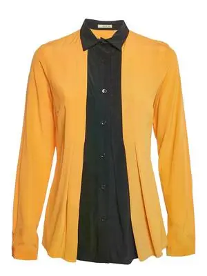 Etro Silk-blend Shirt - Orange