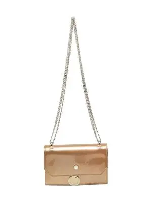 JIMMY CHOO Patent-leather Shoulder Bag - Pink