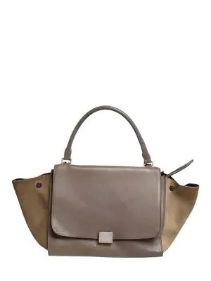 Celine Trapeze Tote Bag - Brown