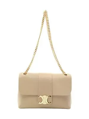 Celine 2020s Medium Victor Shoulder Bag - Neutrals