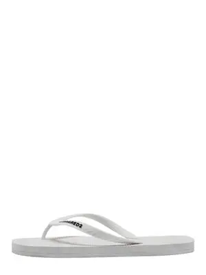 Dsquared2 Rubber Flip-flops - White