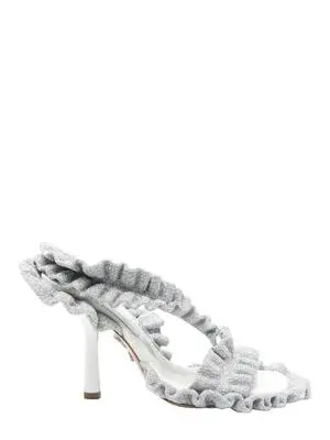 BURBERRY 100mm Ruff Sandals
