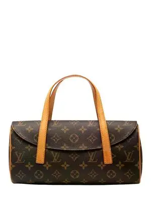 LOUIS VUITTON 2003 Monogram Sonatine Handbag - Brown