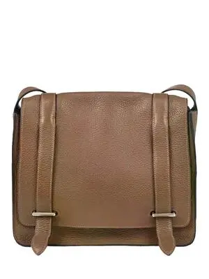 Hermès Steve Caporal 27 Taurillon Clemence Shoulder Bag - Brown