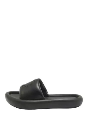 Stella McCartney Logo-embossed Sandals - Black