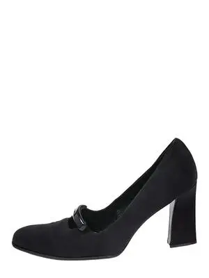 Prada 95mm Mary Jane Pumps - Black
