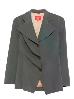VIVIENNE WESTWOOD 1990s Button-fastening Blazer - Grey