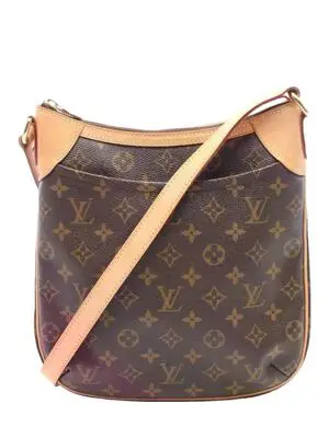 LOUIS VUITTON Odeon Pm Monogram Shoulder Bag - Brown