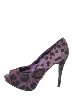 Dolce & Gabbana 115mm Leopard-print Platform Pumps - Purple