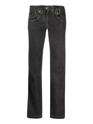Dolce & Gabbana 2000s Straight-leg Jeans - Grey