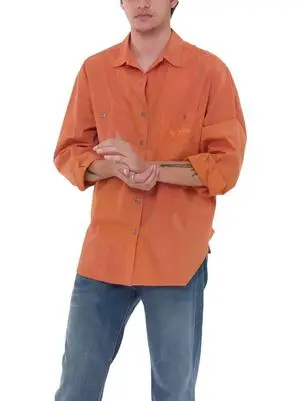 KRIZIA 2000s Long-sleeved Shirt - Orange