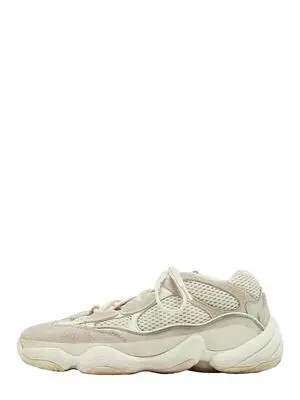 Yeezy 500 Mesh Suede Sneakers - White