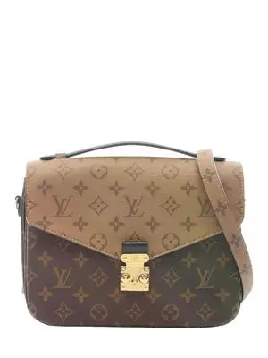 LOUIS VUITTON 2010s Métis Mm Monogram Tote Bag - Brown