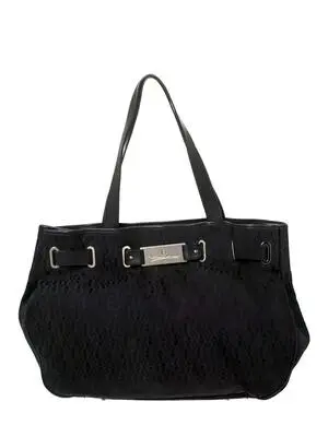 AIGNER Leather-belt Tote Bag - Black