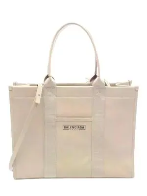 Balenciaga 2010s Leather Tote Bag - Neutrals