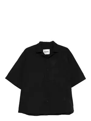 JIL SANDER Short-sleeve Pocket Shirt - Black