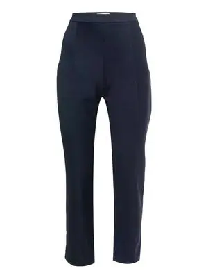 Diane Von Furstenberg Vintage Tailored Straight Leg Trousers - Blue