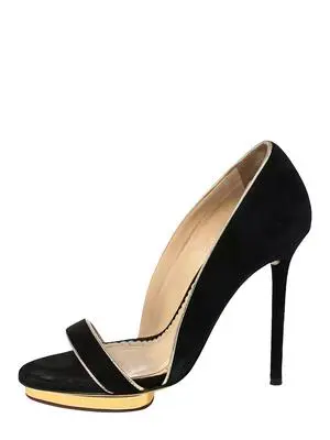 CHARLOTTE OLYMPIA 115mm Christine Sandals - Black