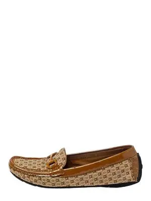 FERRAGAMO Monogram Loafers - Neutrals
