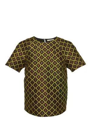 Etro Jacquard Top - Brown
