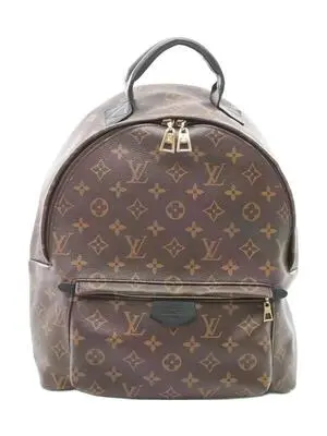 LOUIS VUITTON 2016 Palm Springs Monogram Backpack - Brown