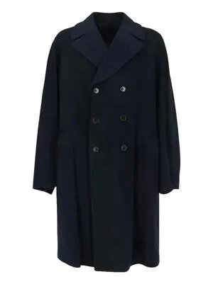 ROMEO GIGLI 1990s Double-breasted Coat - Blue
