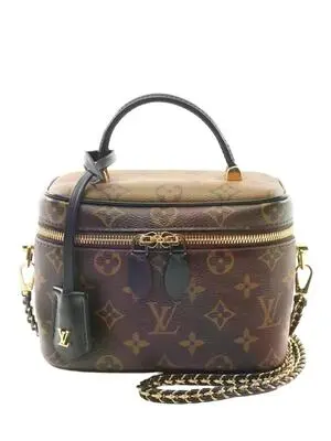 LOUIS VUITTON Vanity Pm Two-way Handbag - Brown