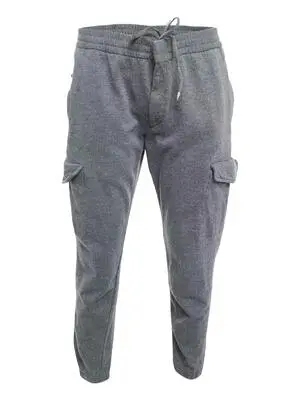 Ermenegildo Zegna Vintage Knitted Cargo Trousers - Grey