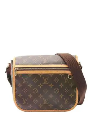 LOUIS VUITTON 2007 Bosforo Pm Monogram Shoulder Bag - Brown