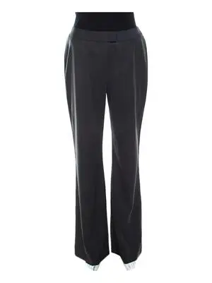Escada High-waist Wool Trousers - Grey