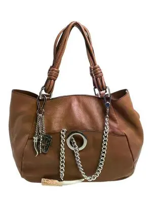 Gianfranco Ferre Leather Shoulder Bag - Brown