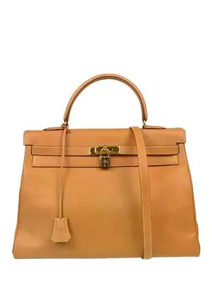 Hermès 1997 Kelly 35 Handbag - Brown
