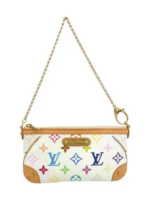 LOUIS VUITTON X Takashi Murakami Pochette Milla Mm Handbag - Neutrals
