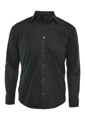 BOSS Pre-owned Stud-embellished Shirt - Black