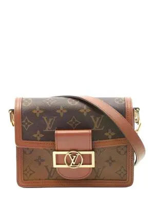 LOUIS VUITTON 2021 Mini Dauphine Shoulder Bag - Brown