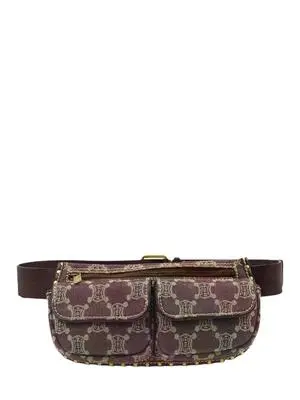 Celine Macadam Belt Bum Bag - Brown