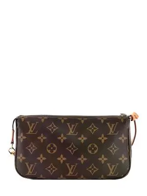 LOUIS VUITTON Pochette Accessoires Nm Monogram Canvas Clutch - Brown