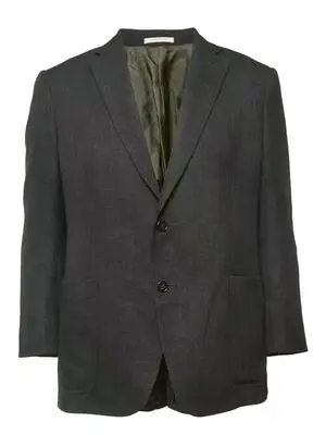 ARMANI Single-breasted Blazer - Black