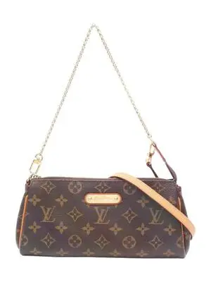 LOUIS VUITTON Eva Chain Shoulder Bag - Brown