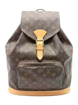 LOUIS VUITTON 1996 Montsouris Gm Handbag - Brown